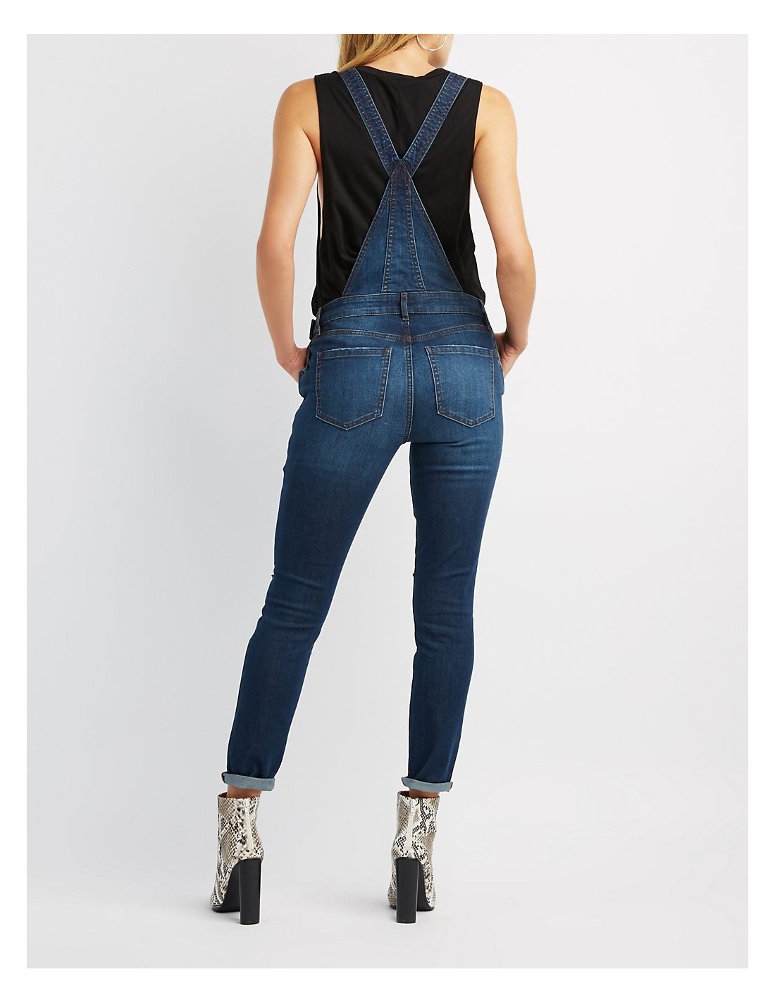 Pantalon-overall-talla-grande-gordita-24-jean-desgaste-en-las-rodillas ...